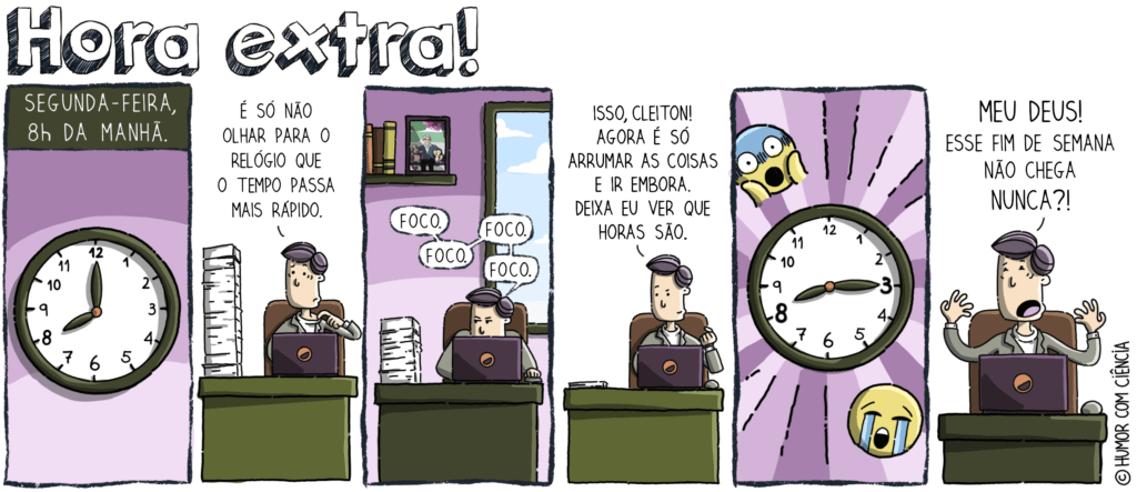 Hora extra! - Humor com Ciência